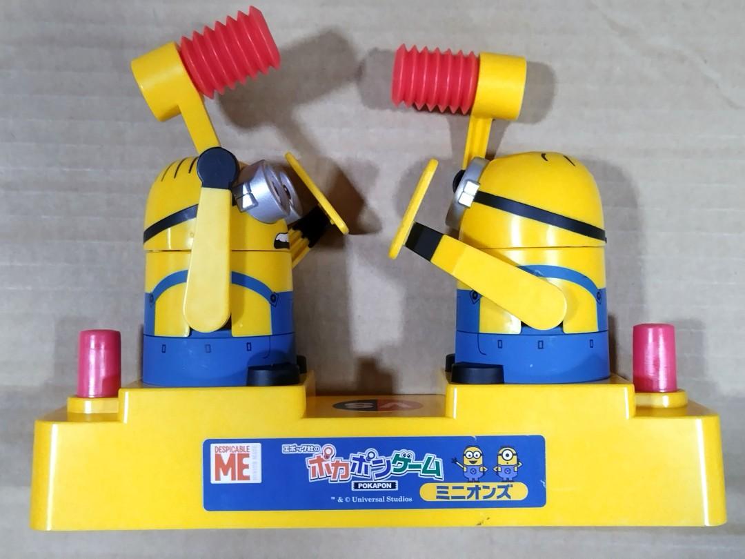 Epoch - Despicable Me - Poka Pon - Action Toy Hammer Game - Minions - Pokapon - Minion, Hobbies ...