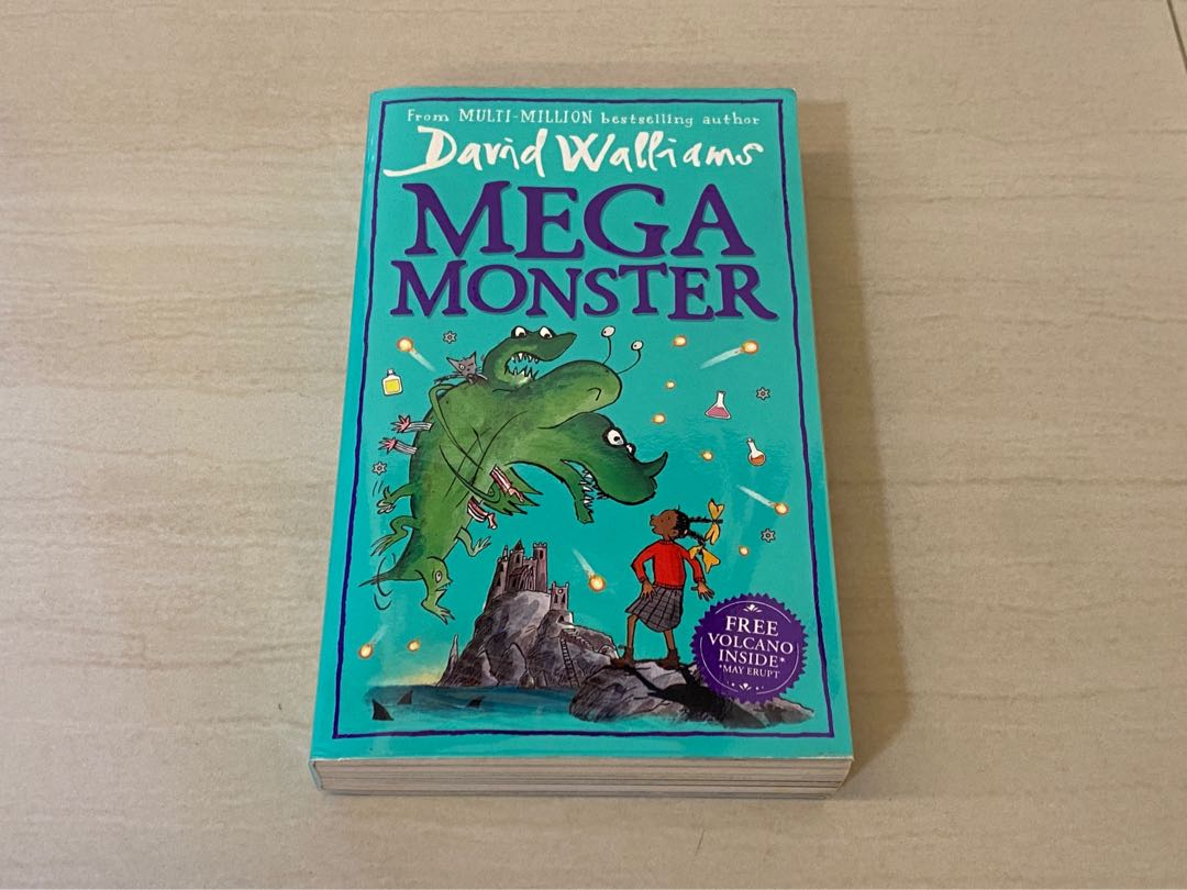 Excellent Condition David Walliams Mega Monster, Hobbies & Toys, Books ...
