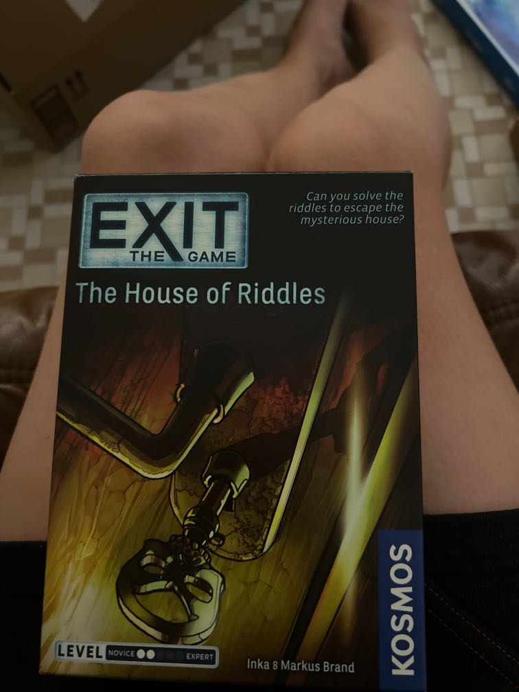 Exit: THE HOUSE OF RIDDLES, Hobbies & Toys, Toys & Games on Carousell