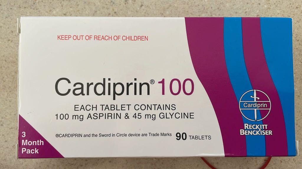 FOC Cardiprin tablet expiry 03/2024, Health & Nutrition, Medical ...