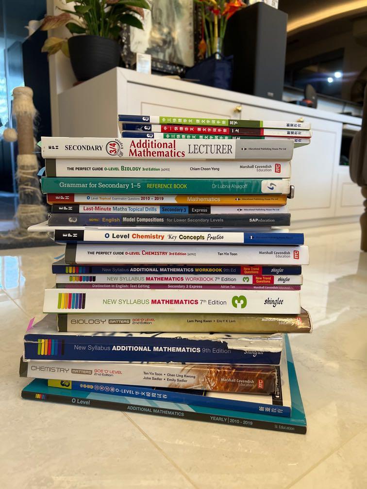 FREE O Level Textbooks/Assessment books, Hobbies & Toys, Books ...