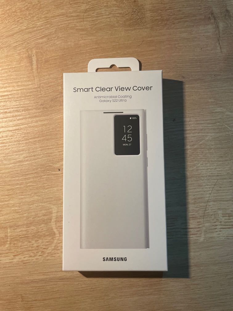 Galaxy S22 Ultra smart clear view cover, Mobile Phones & Gadgets ...