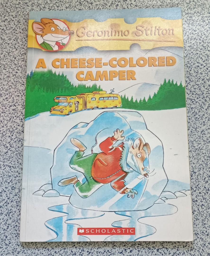 Geronimo Stilton - A cheese-colored camper (#16), Hobbies & Toys, Books ...
