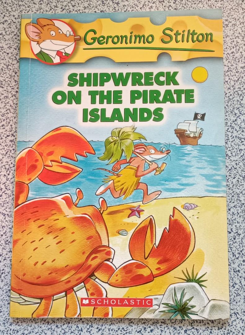 Geronimo Stilton - Shipwreck on the pirate islands (#18), Hobbies ...
