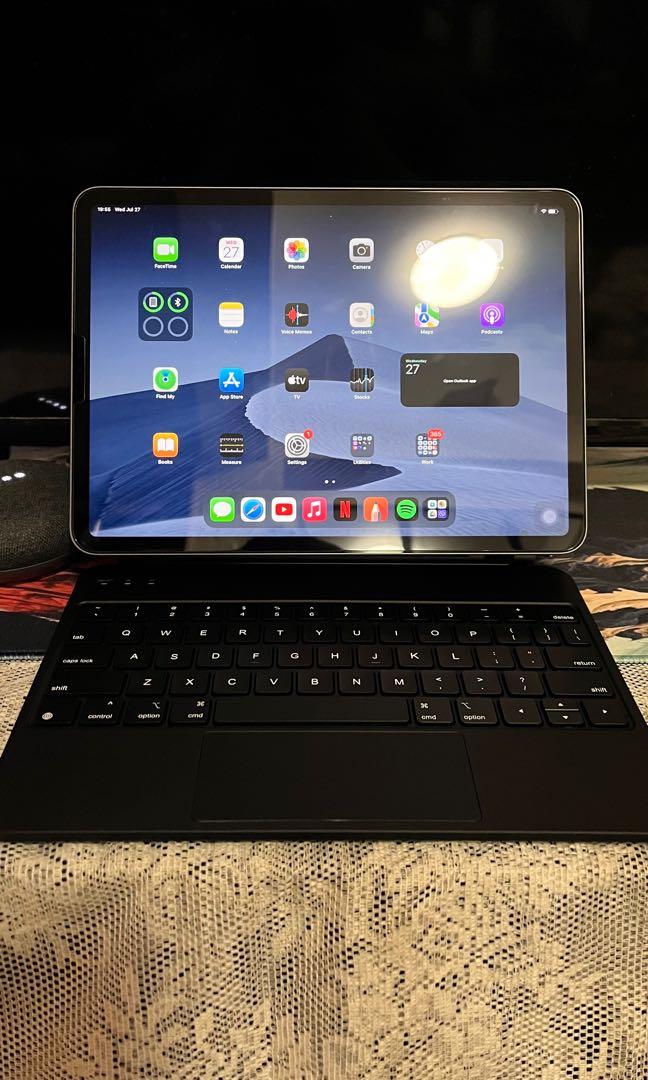 Goojodoq 2nd Gen Magic Keyboard for iPad Air/Pro 11inch, Computers ...