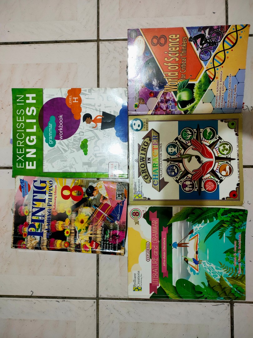 Grade 8 Books!!, Hobbies & Toys, Books & Magazines, Textbooks on Carousell