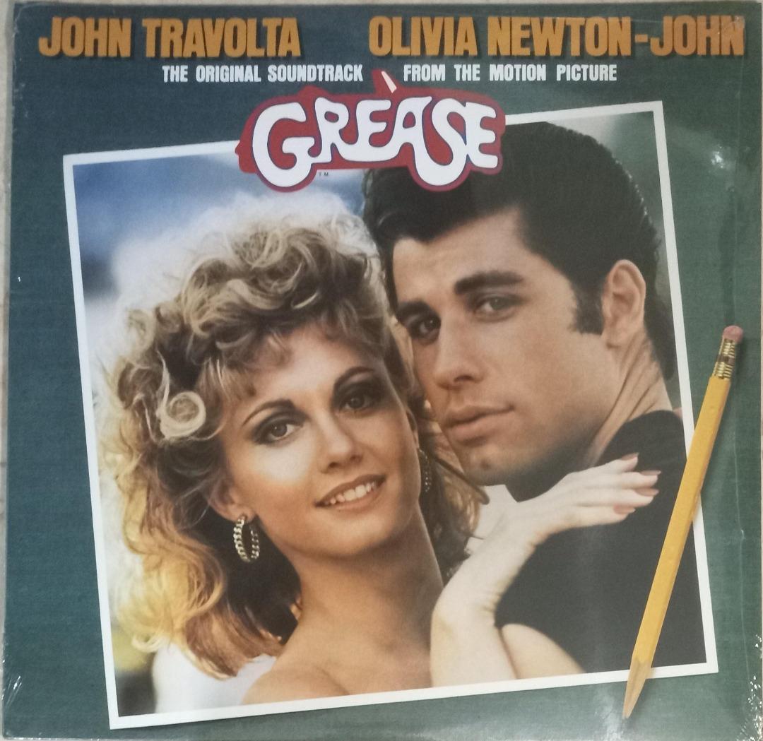 Grease Soundtrack from the Motion Picture LP Record Vinyl Record Vinyl ...