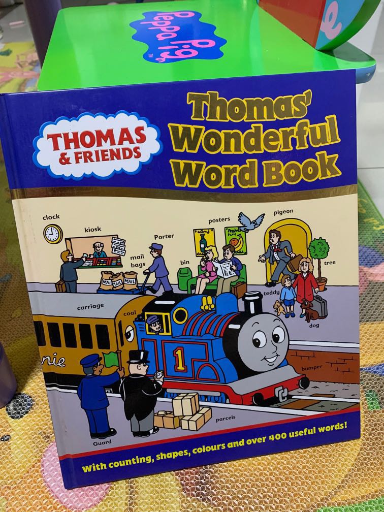 Hardcover Thomas word book, Hobbies & Toys, Books & Magazines, Children ...