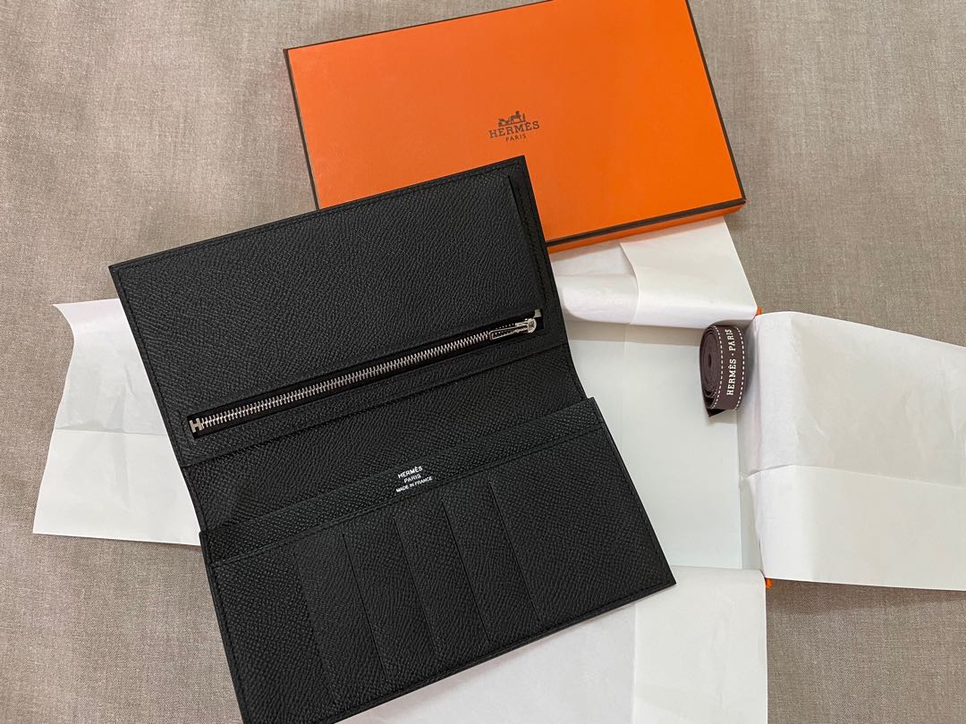 Hermes Citizen Twill Long Wallet, Men's Fashion, Watches & Accessories ...