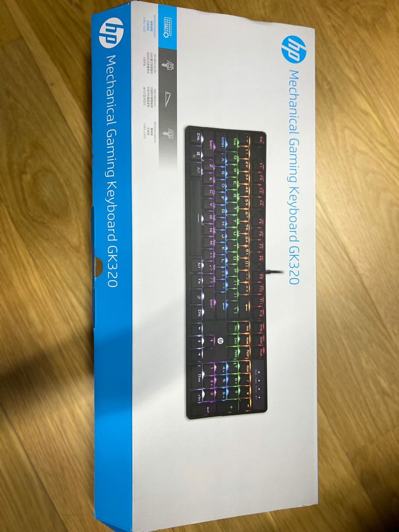 HP Mechanical Gaming Keyboard GK320, Computers & Tech, Parts ...