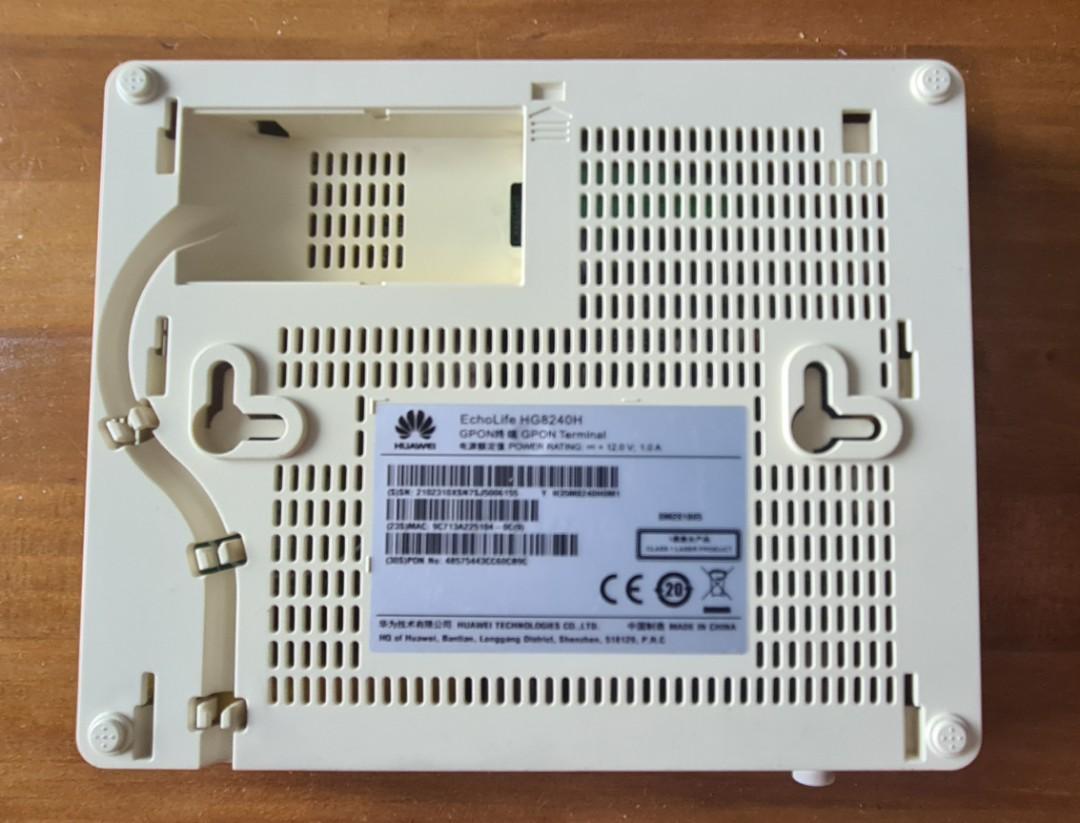 Huawei EchoLife HG8240H ONT, Computers & Tech, Parts & Accessories ...