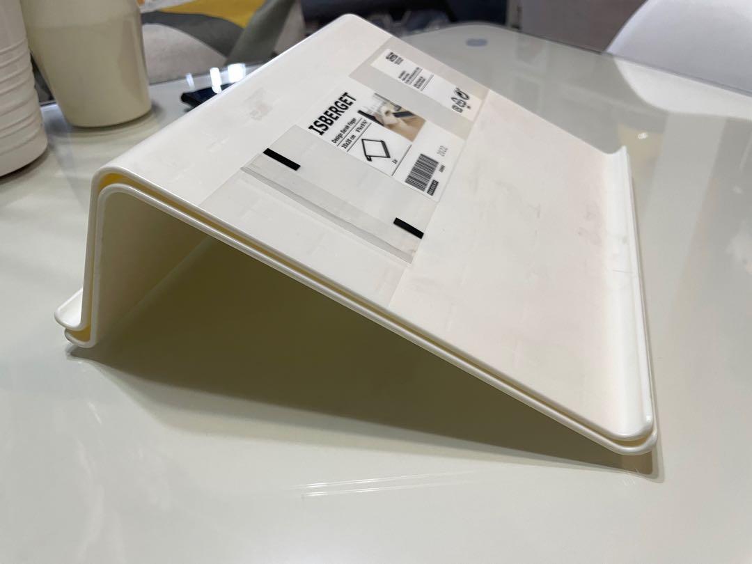 IKEA ISBERGET Tablet Stand, 25 x 25 white, Furniture & Home Living ...