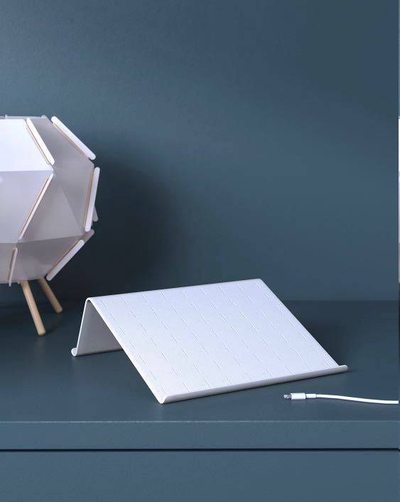 IKEA ISBERGET Tablet Stand, 25 x 25 white, Furniture & Home Living ...