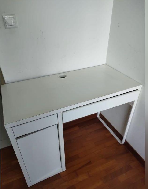 Ikea Study Table, Furniture & Home Living, Furniture, Tables & Sets on ...