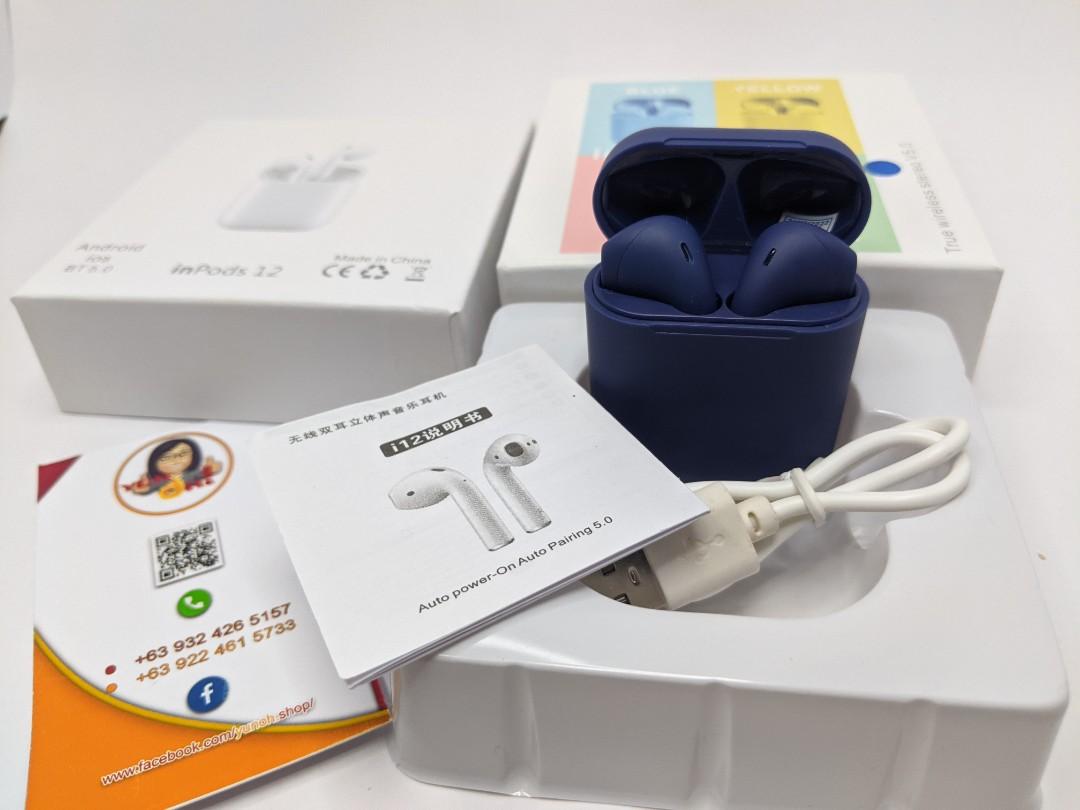 Inpods 12 TWS V5.0, Audio, Earphones on Carousell