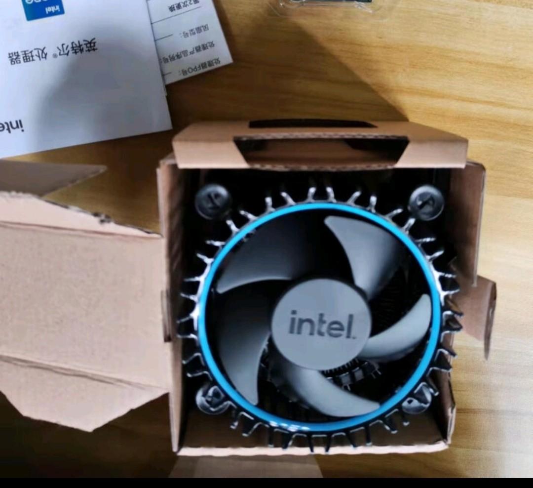 Intel CORE i 5-12400F 12th Gen CPU Fan Cooler, Computers & Tech ...