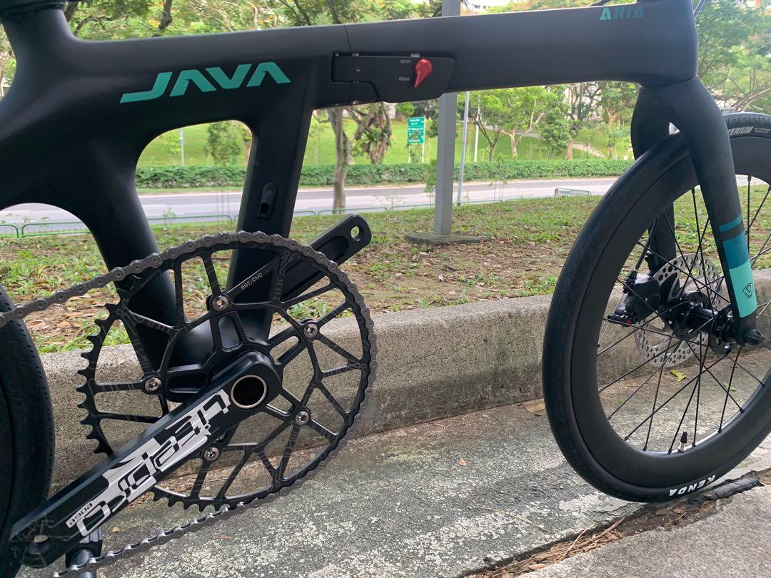 New Java Aria ( full carbon & carbon wheelset ), Sports Equipment ...