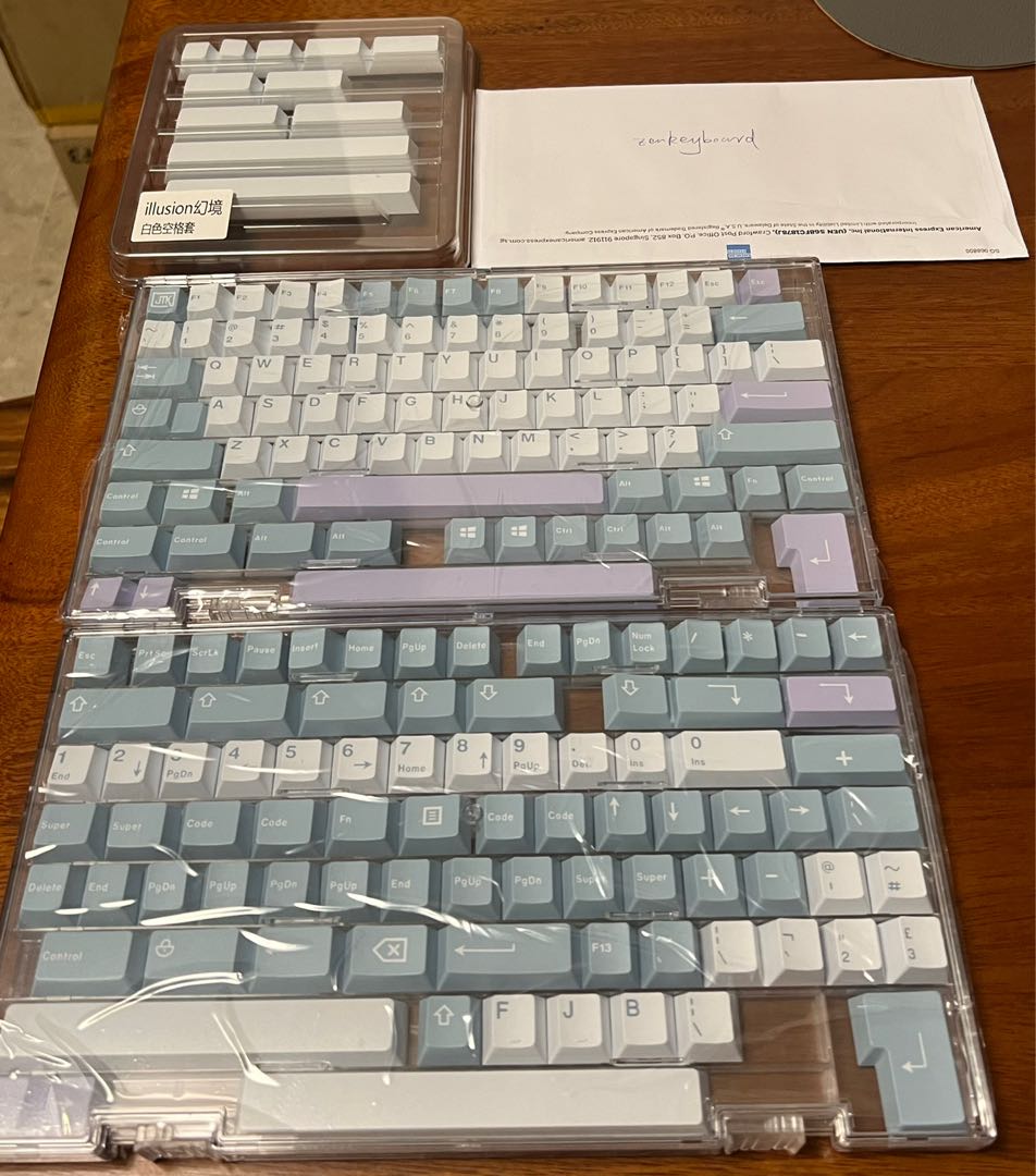 JTK Illusion Base + spacebar, Computers & Tech, Parts & Accessories, Computer Keyboard on Carousell