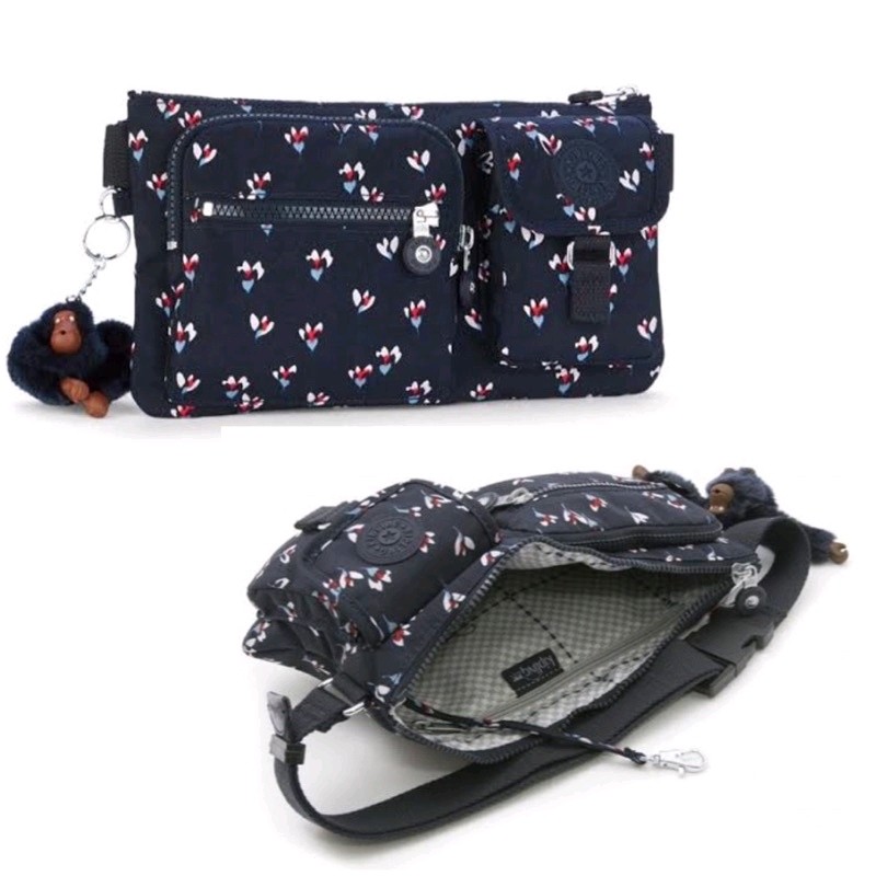KIPLING PRESTO FANNY PACK IN SMALL FLOWER ORIGINAL, Women's Fashion ...