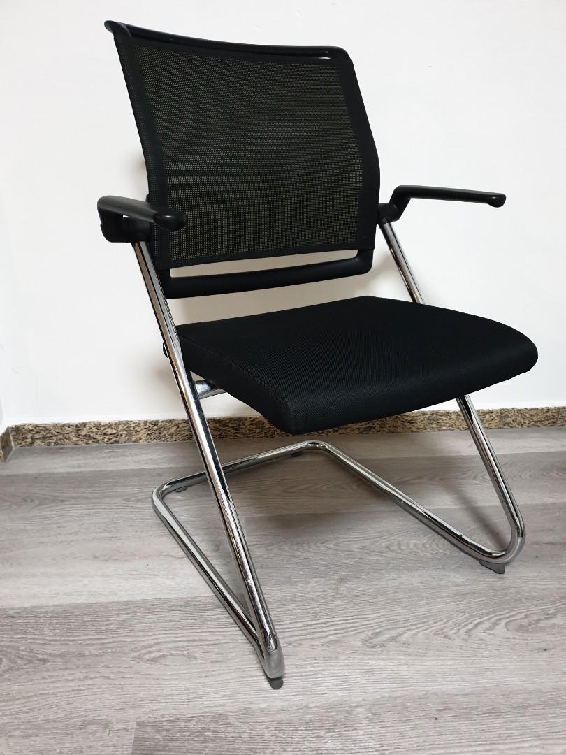König+Neurath 'KiNETA' work chair (originally $500), mesh back, arms ...