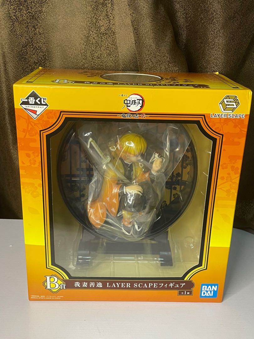 KNY Demon Slayer Kuji Prize B Zenitsu Figure, Hobbies & Toys, Toys ...
