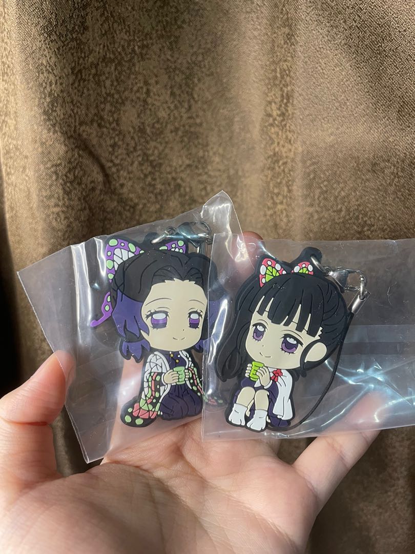 KNY Demon Slayer Kuji Shinobu Kanao Keychain, Hobbies & Toys ...