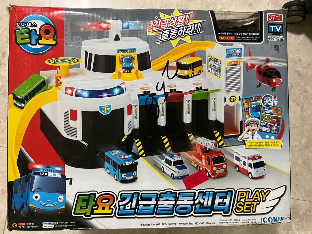 Korean tayo bus emergency rescue center toy, Hobbies & Toys, Toys ...