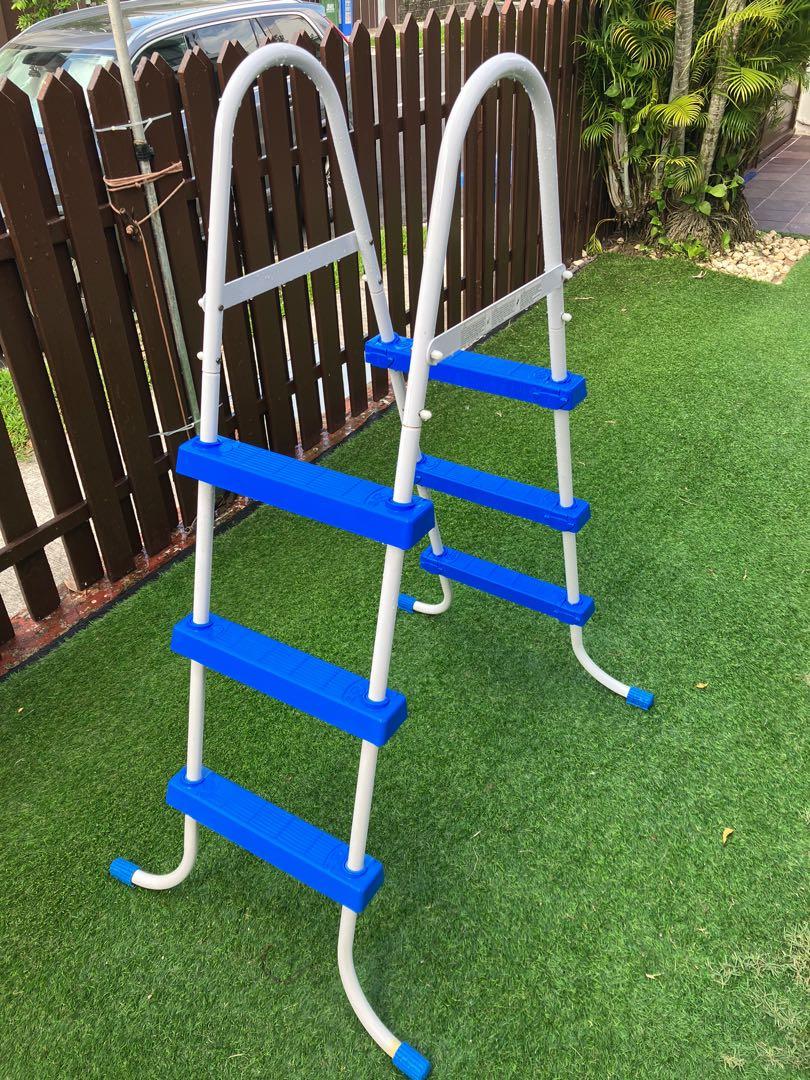 Ladder from Intex Swimming Pool, Furniture & Home Living, Home ...