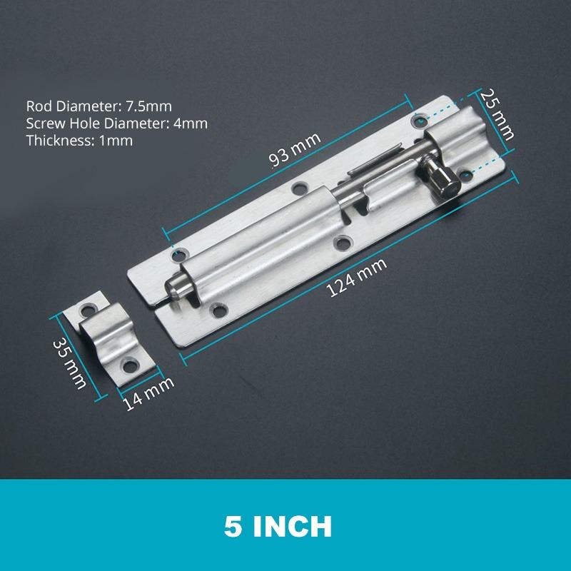 LEAP Stainless Steel Door Latch | Door Catch Steel Rod, Furniture ...