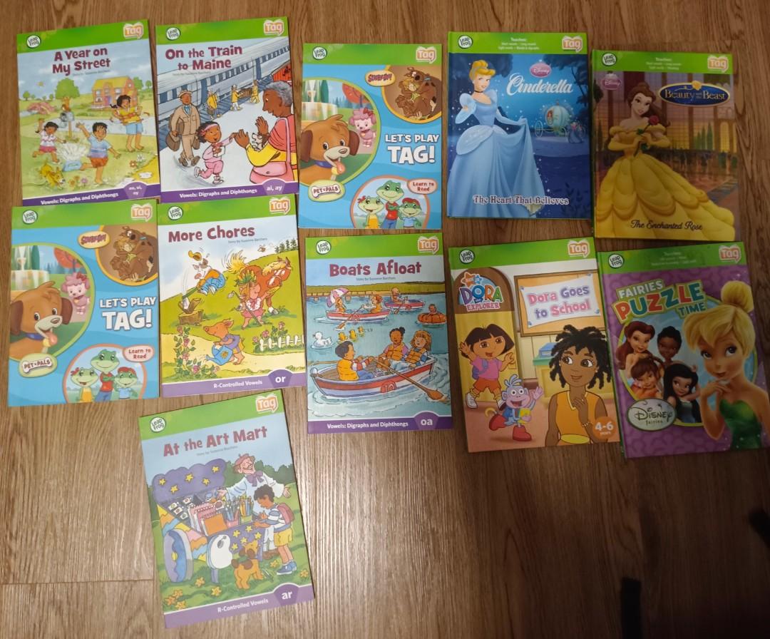 Leapfrog tag books, Hobbies & Toys, Books & Magazines, Children's Books ...