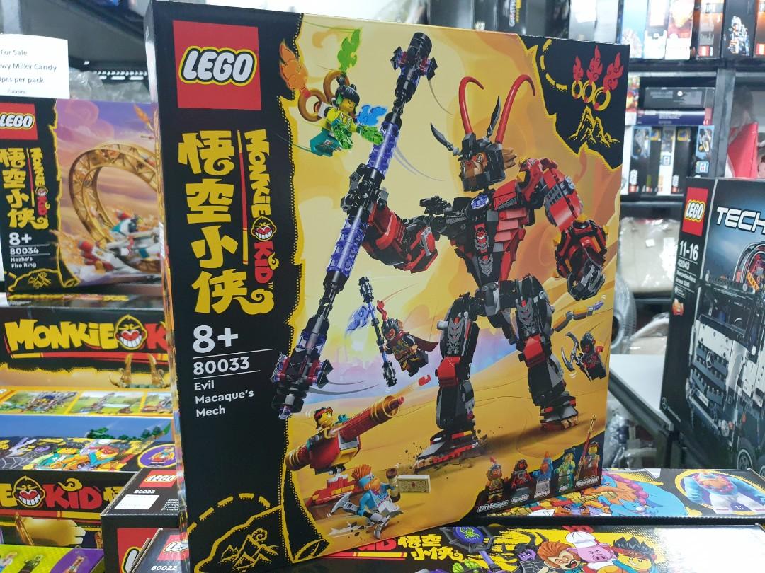 Lego Monkie Kid 80033 Evil Macaques Mech, Hobbies & Toys, Toys & Games ...