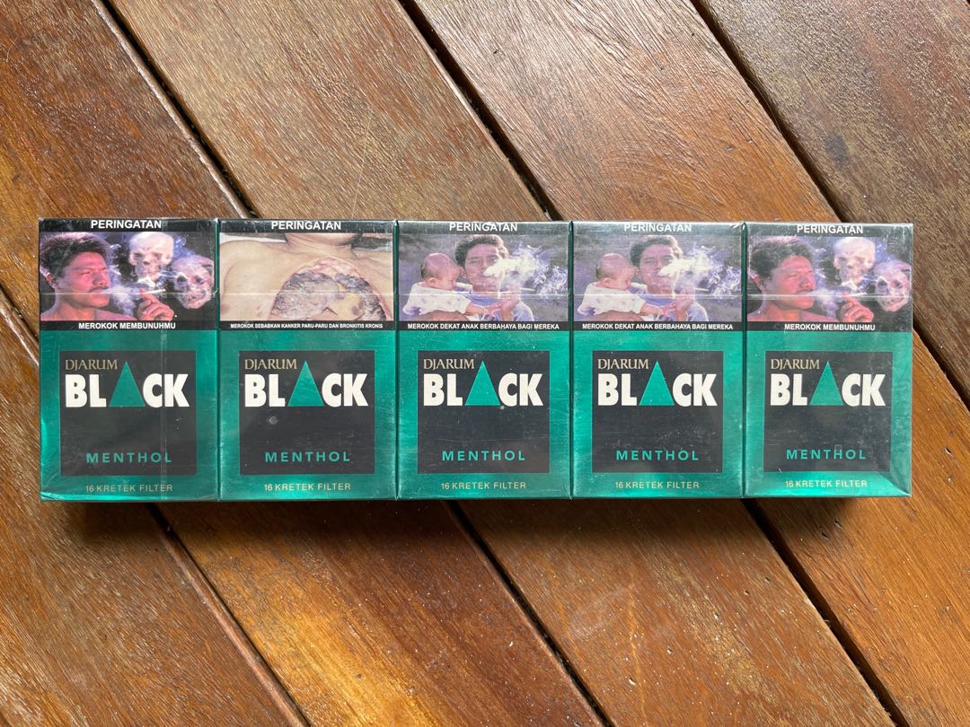 Lelang Rokok Djarum Black Menthol 1 slop 10 pcs Segel Fullset, Antik ...