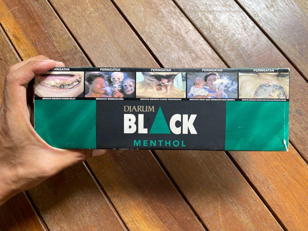 Lelang Rokok Djarum Black Menthol 1 slop 10 pcs Segel Fullset, Antik ...
