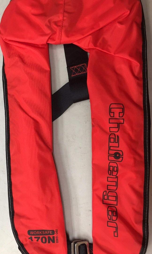 Life Jacket, Challenger, WORKSAFE, 170N, ISO 12402, Babies & Kids, Baby ...
