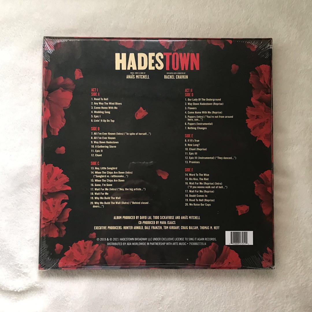 [Limited Edition] Hadestown- Original Broadway Cast Recording Vinyl LP ...