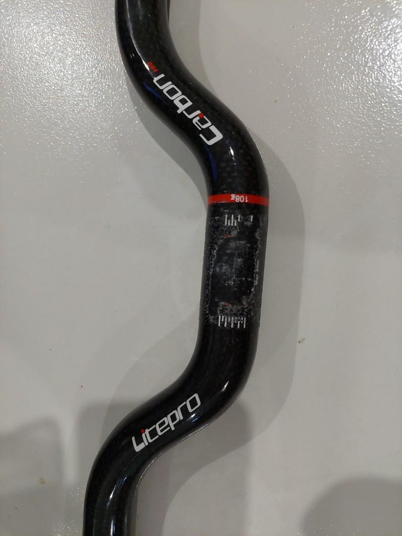 Litepro carbon fiber M bar handle bar, Sports Equipment, Bicycles ...