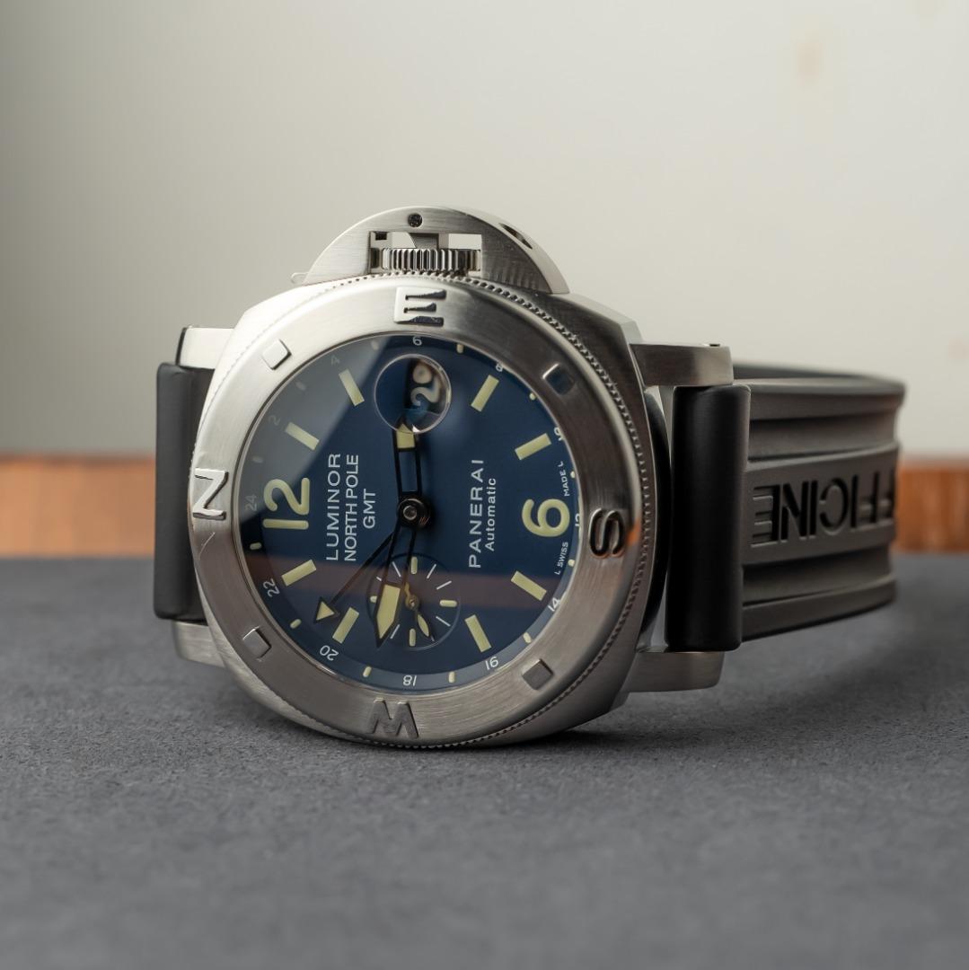 *LNIB* Panerai Luminor PAM252 North Pole GMT, Luxury, Watches on Carousell