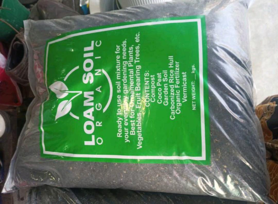 Loam Soil 9-10kg ( Complete Organic Mixture ), Furniture & Home Living ...