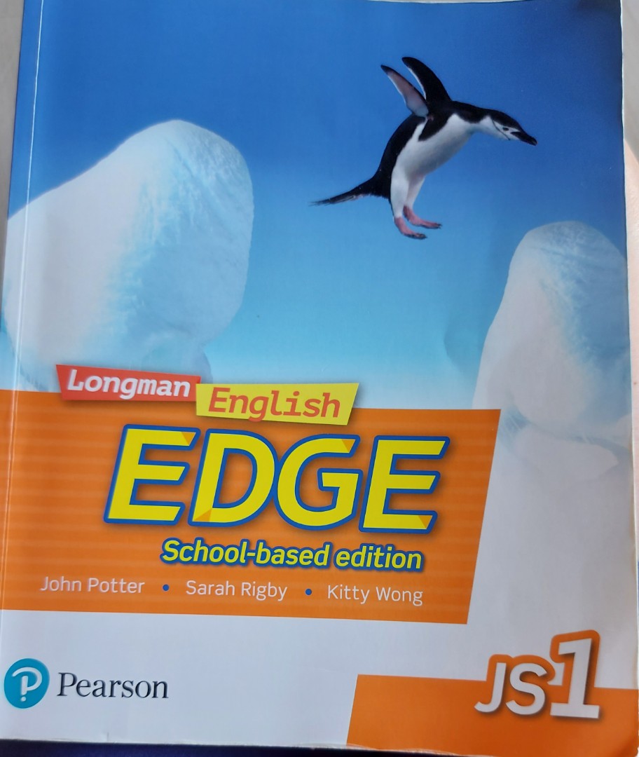 Longman English EDGE JS1 school-based edition, 興趣及遊戲, 書本 & 文具, 教科書 ...