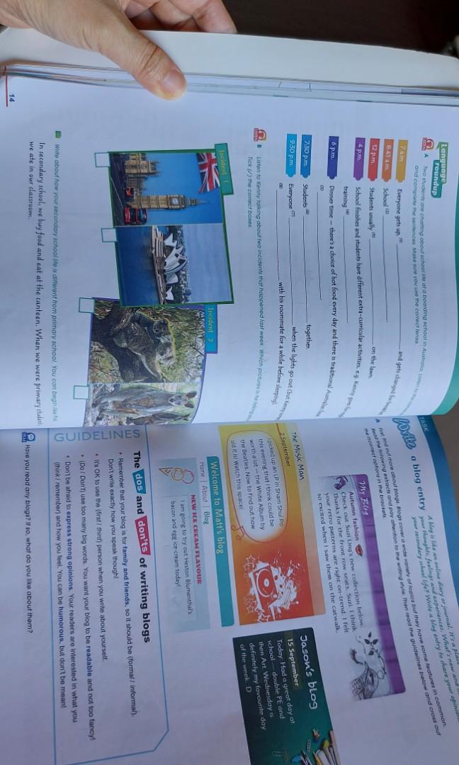 Longman English EDGE JS1 school-based edition, 興趣及遊戲, 書本 & 文具, 教科書 ...