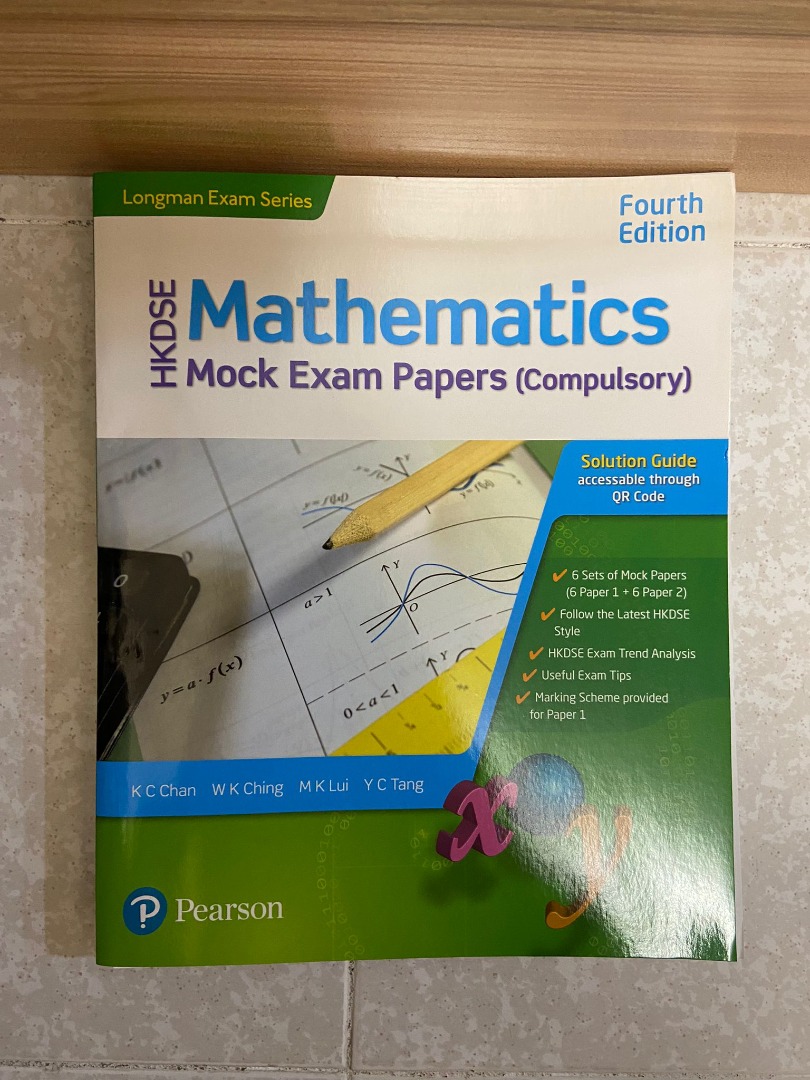 Longman Exam Series: HKDSE Mathematics Mock Exam Papers, 興趣及遊戲, 書本 & 文具 ...