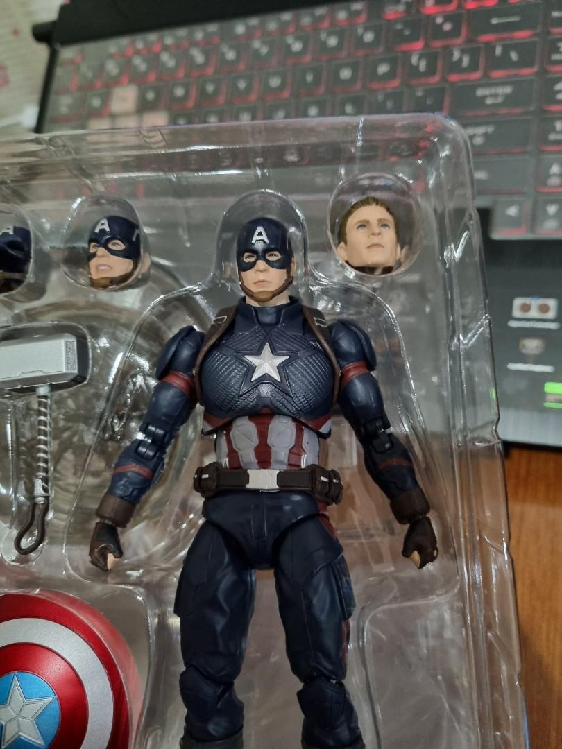 Mafex No.130 Cptain America ( Endgame), Hobbies & Toys, Toys & Games on ...