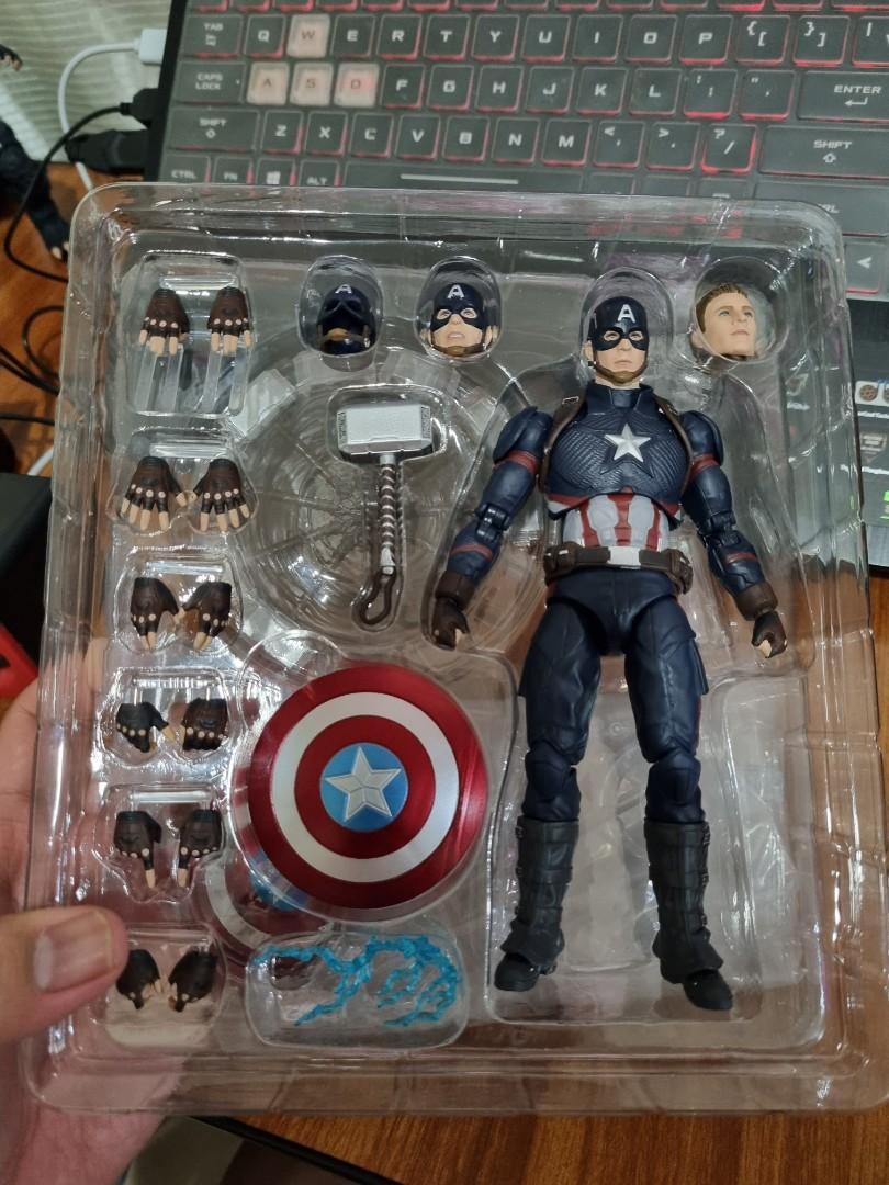 Mafex No.130 Cptain America ( Endgame), Hobbies & Toys, Toys & Games on ...