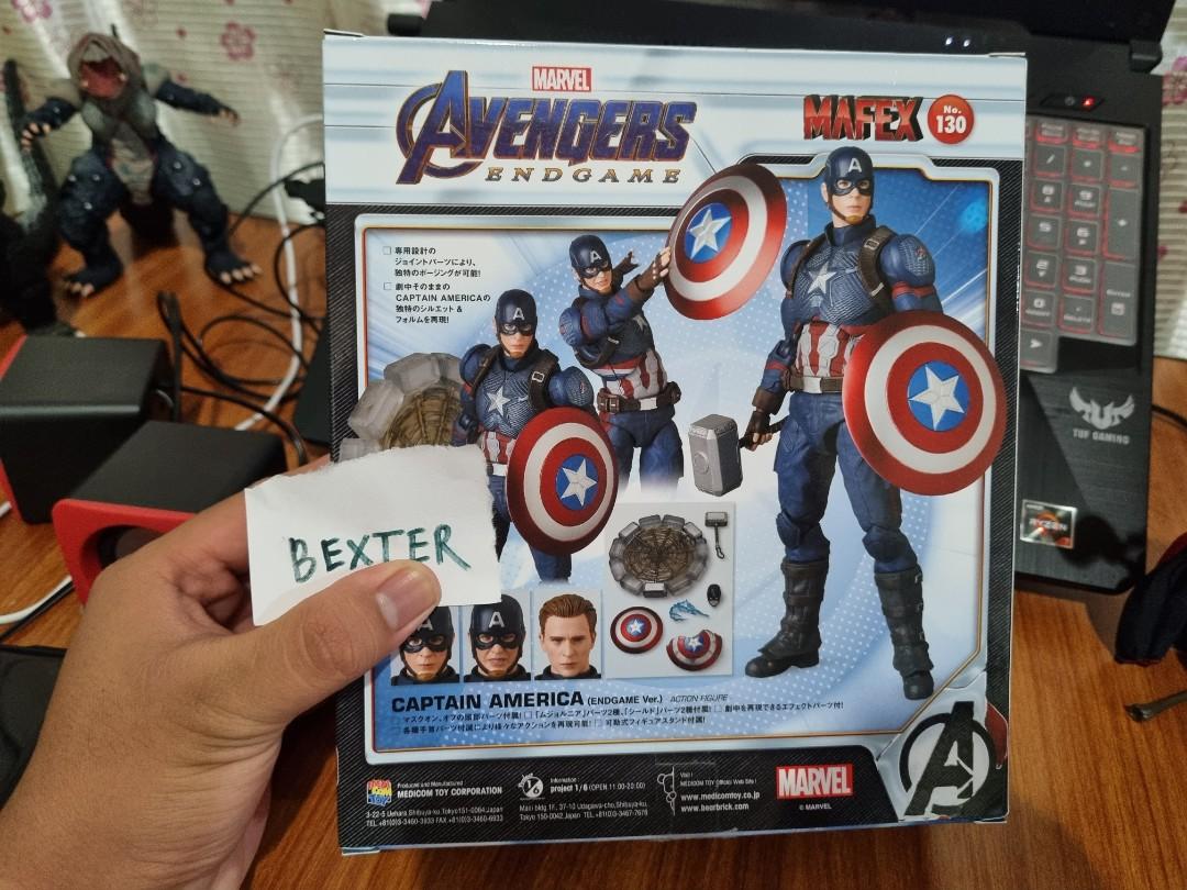 Mafex No.130 Cptain America ( Endgame), Hobbies & Toys, Toys & Games on ...