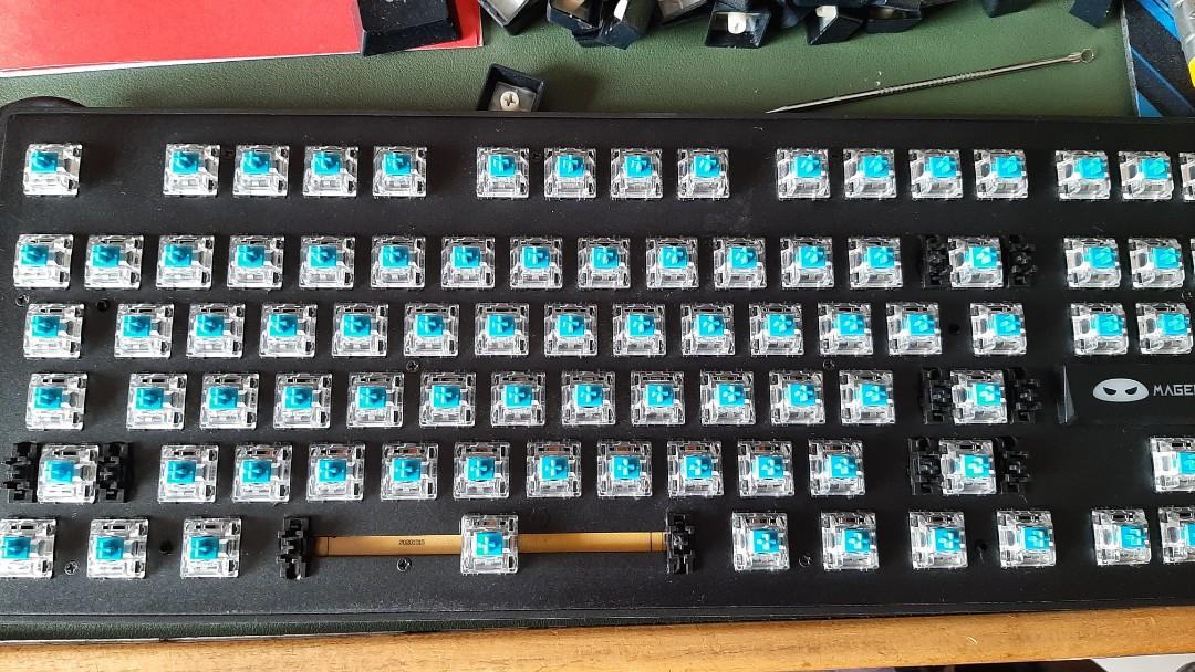 Magegee MK1 TKL Mechanical Gaming Keyboard RGB, Computers & Tech, Parts ...