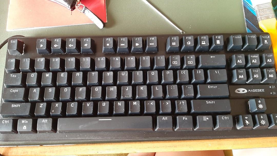Magegee MK1 TKL Mechanical Gaming Keyboard RGB, Computers & Tech, Parts ...