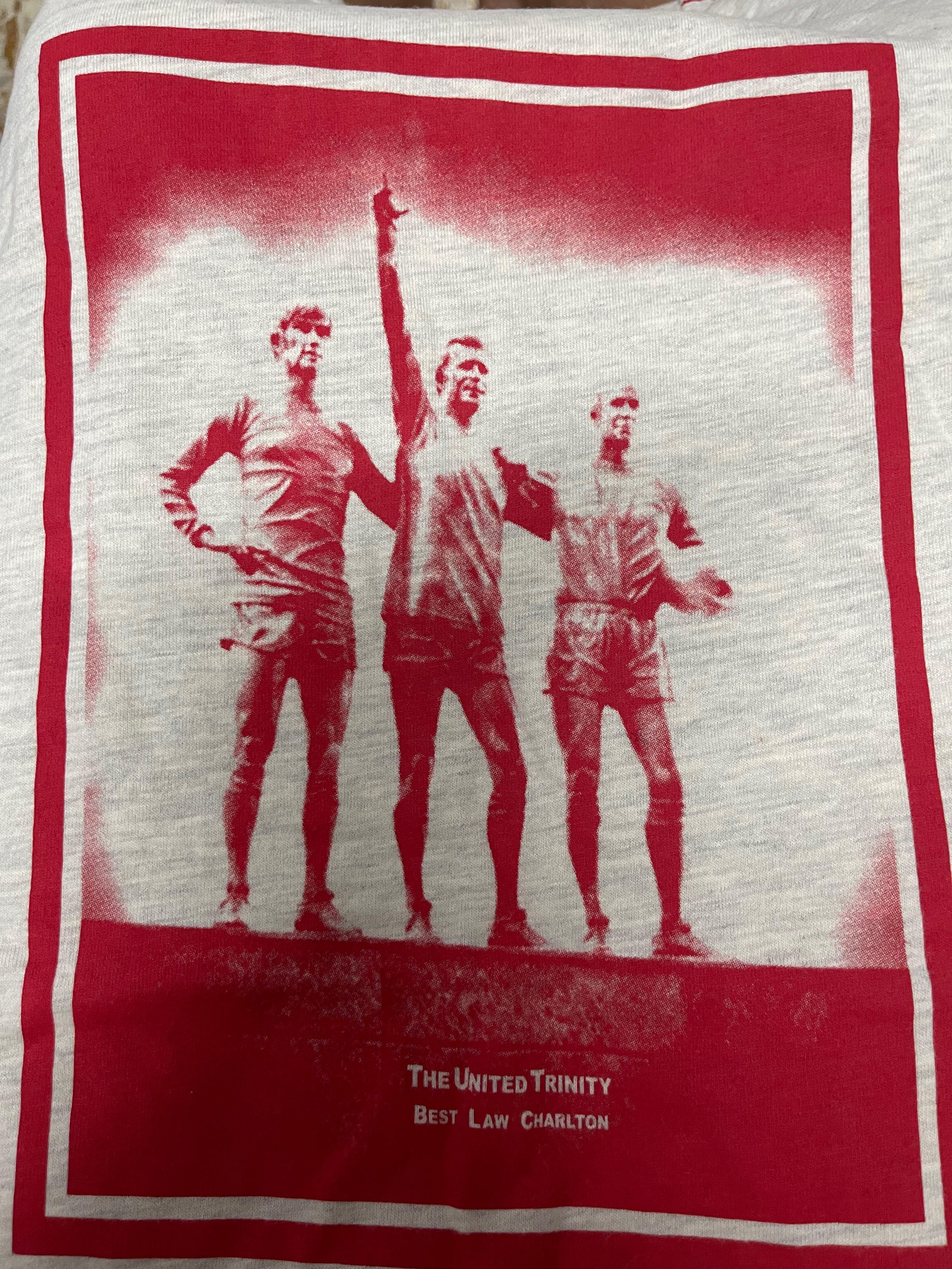 Manchester United Official T Shirt - The Trinity Best, Law, Charlton ...