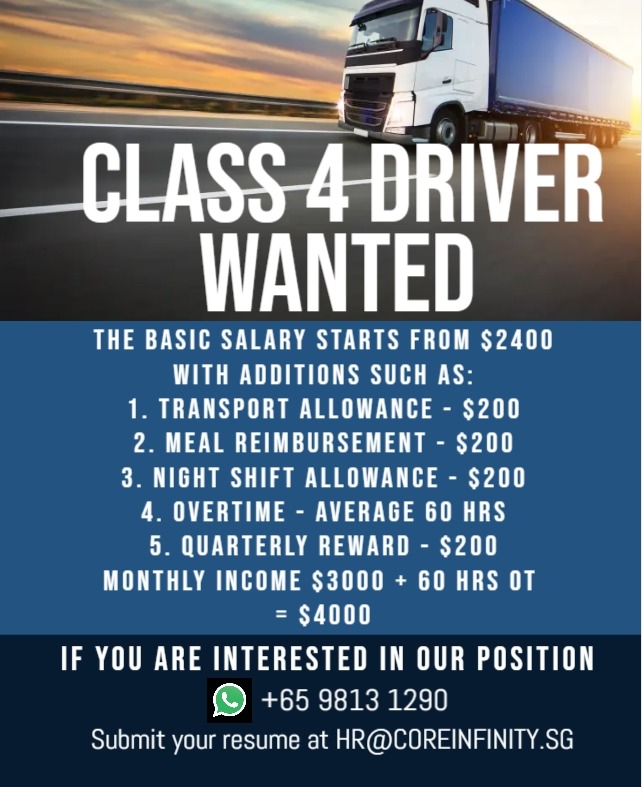 Maritime Class 4 Driver Needed ($2400 Onward), Jobs, Transport ...