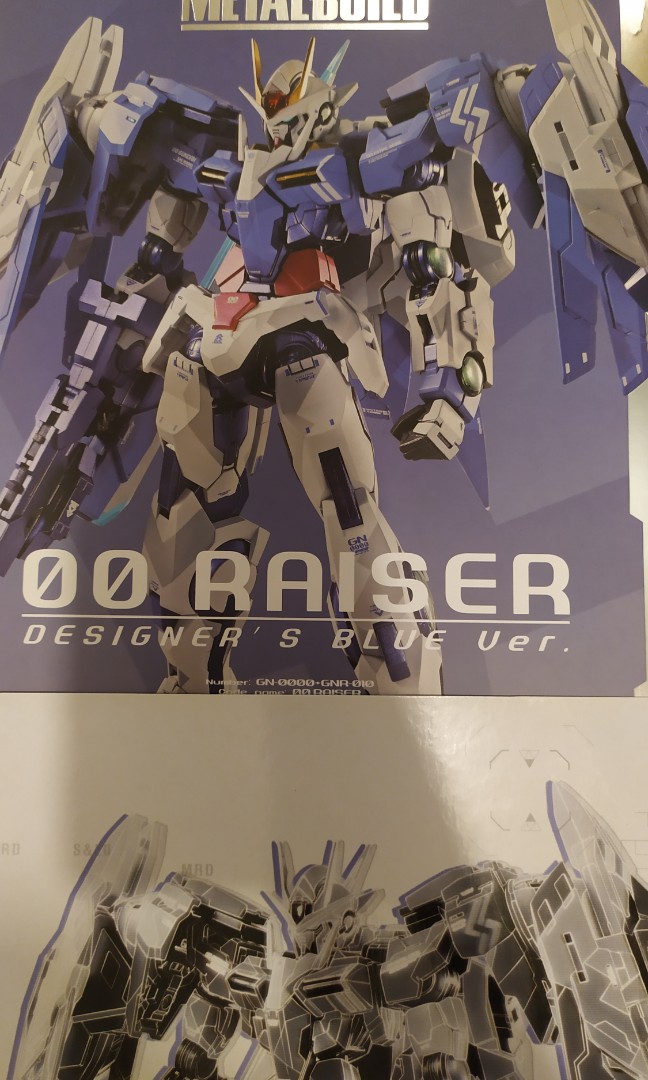 metal build gundam 00 designer blue 00R 高達 metalbuild mb bandai, 興趣及遊戲 ...