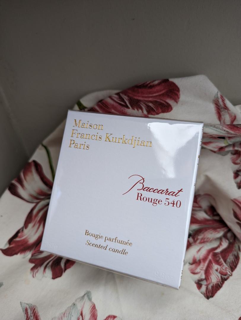 MFK Baccarat Rouge 540 Scented Candle 280g, Furniture & Home Living ...